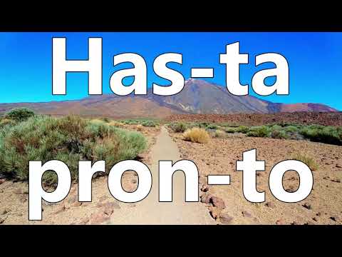 Learn how to say SEE YOU SOON in Spanish
