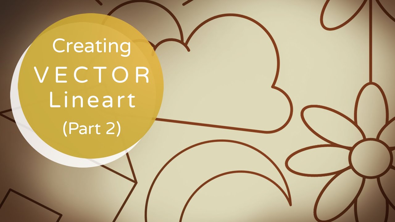 Creating Vector Lineart Part 2: Examples | Illustrator Tutorial