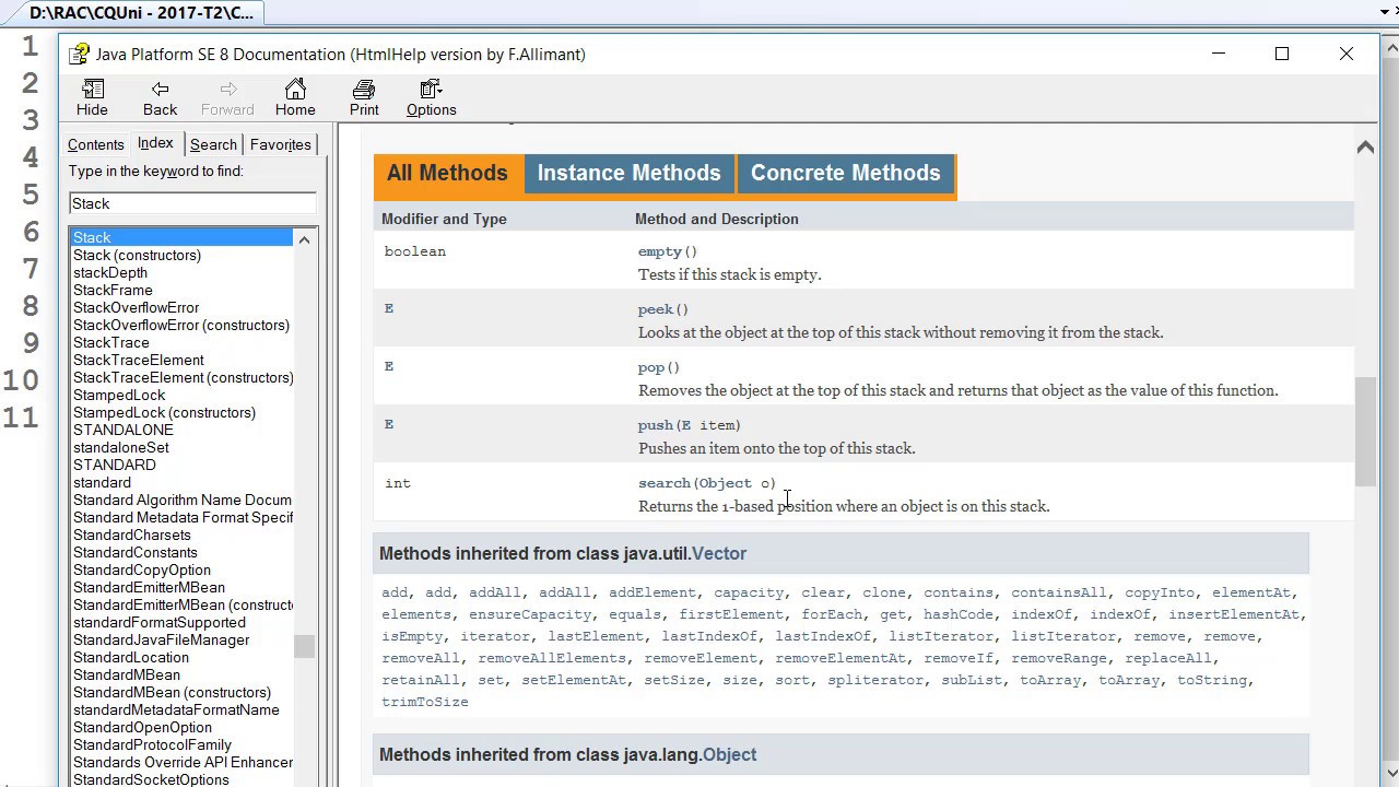 Java - Stack - Reverse Word Order Using a Stack