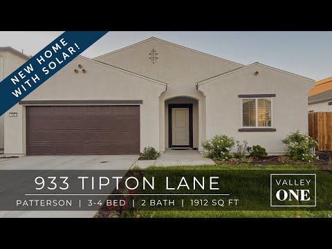 Patterson Homes For Rent in Modesto, CA area: 3-4 bed, 2 bath home by Valley ONE Property Management