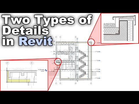 Two Types of Details in Revit Tutorial