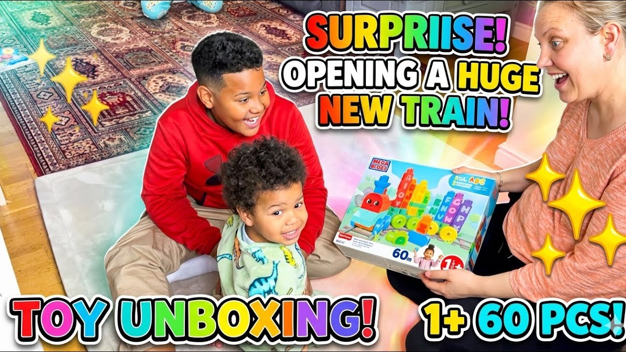 Learning the ABCs with Mega Bloks! 🧩 Toddler Toy Unboxing & Review