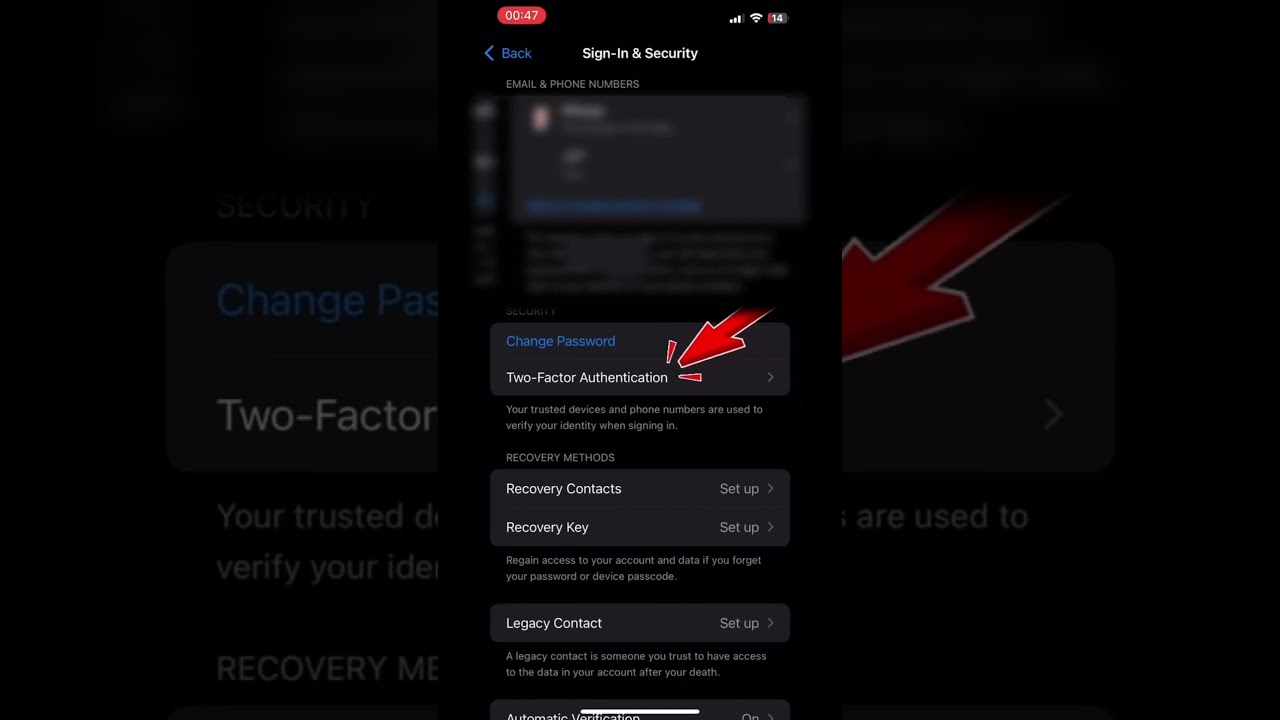 Apple ID 2 Factor Authentication