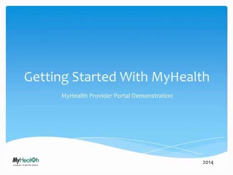 MyHealth Provider Portal Guide