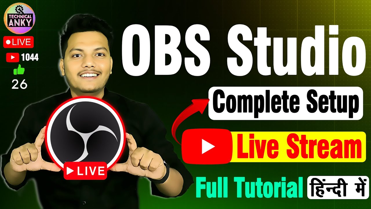 OBS Studio Setup for YouTube Live Streaming 2024 | Best OBS Settings for Streaming with Low-End PC