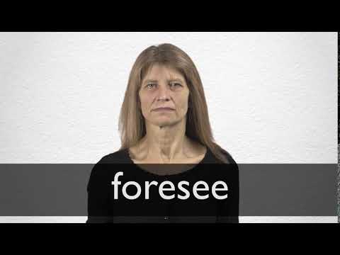 FORESEE definition in American English | Collins English Dictionary