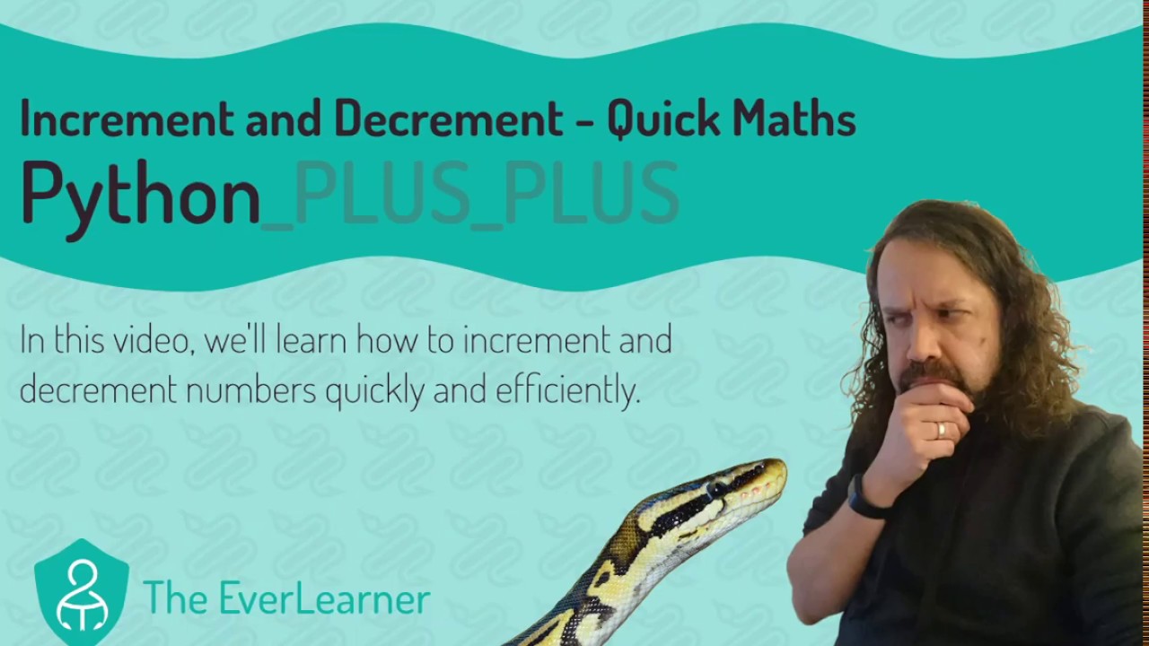 Increment and decrement values in Python