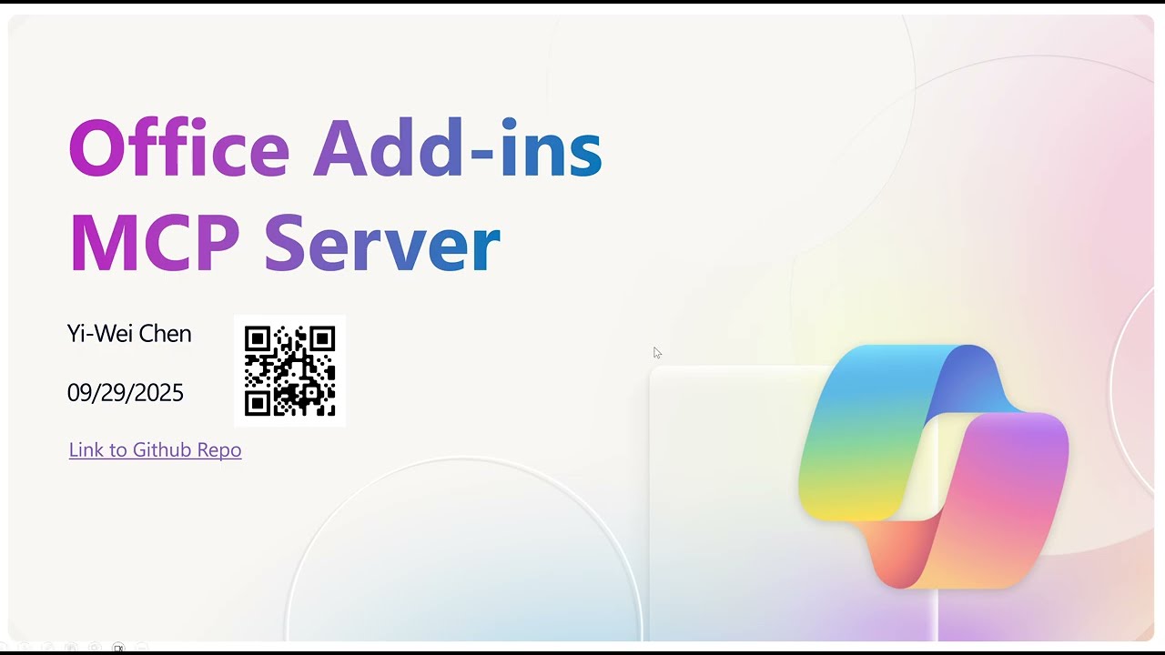 Office Add-ins MCP Server Demo