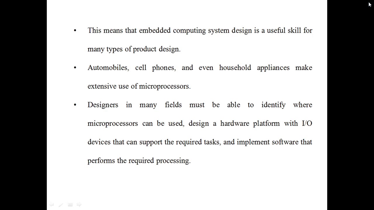 EMBEDDED AND REAL TIME SYSTEM