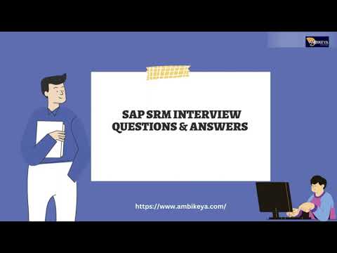 SAP SRM Interview Questions & Answers (2023)