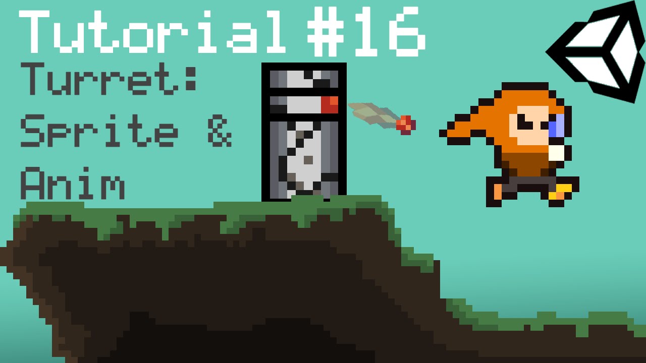 Unity 5 2D Platformer Tutorial - Part 16 - Enemy Turret setup