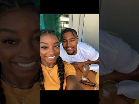 Simone Biles & Jonathan Owens 🖤🖤