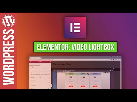 Learn ELEMENTOR for Wordpress Video Lightbox Tutorial - Mind Luster