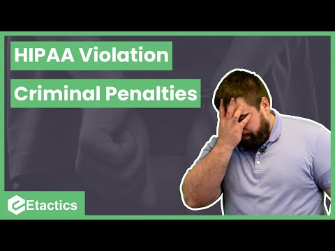 3 Examples of HIPAA Criminal Penalties at Every Tier