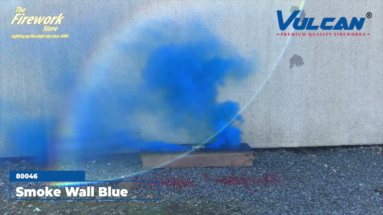 Vulcan Blue Wall Smoke Grenade