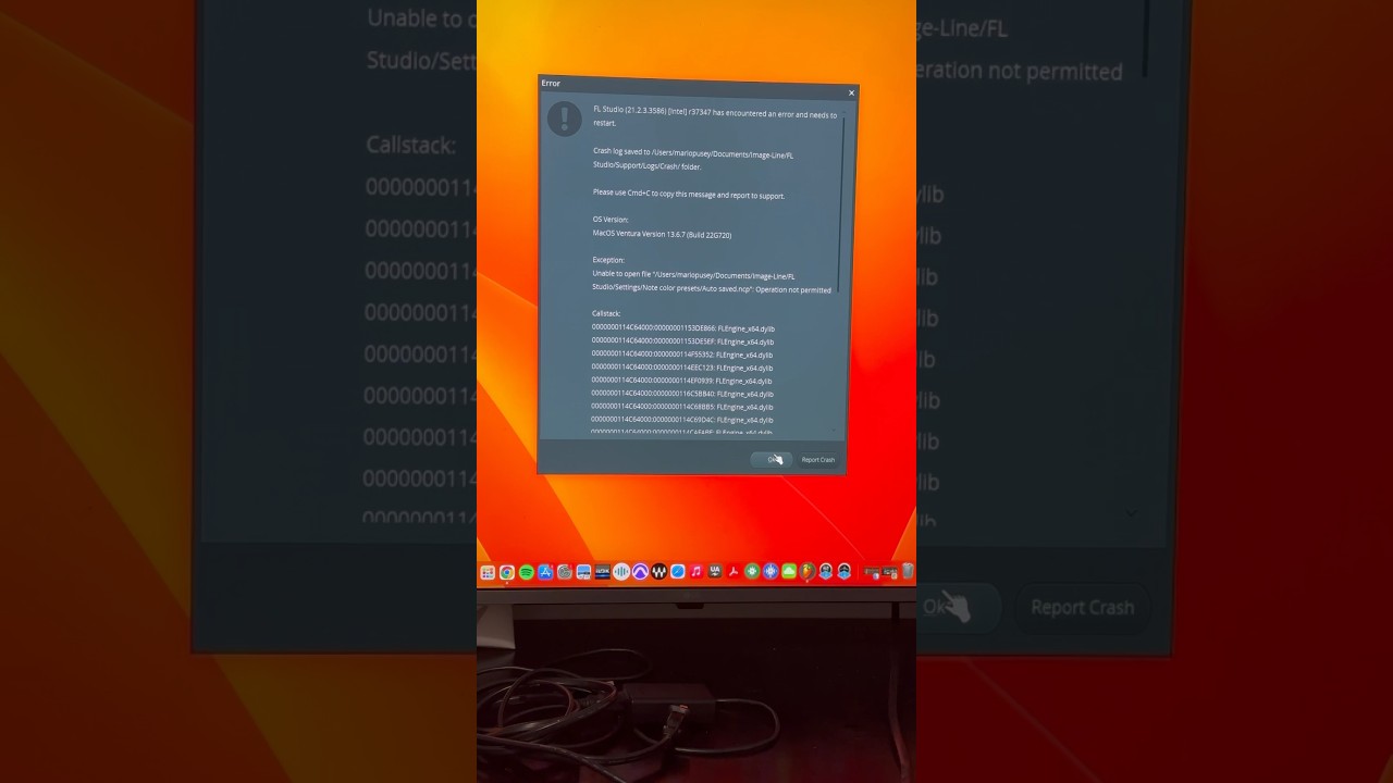 My Fl Studio 21 Keeps Crashing #flstudio #producers #audioengineer #music #fl21