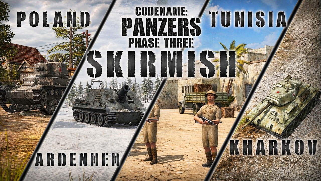 Codename: PANZERS Phase Two Mod - Skirmish Battles Part II.