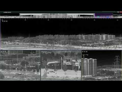 thermal radar PTZ 360 panoramic scan Perimeter surveillance radar eotech