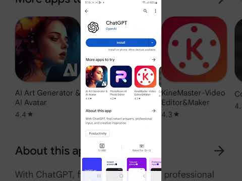 ChatGPT App Now Available On Android PlayStore #chatgpt #android #ai