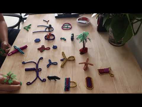 Wrapping things in 1000s of magnets - Fun with magnetic balls | Hpgeekme