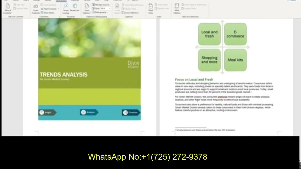 Illustrated Word 365/2021 Modules 1–3 SAM Capstone Project 1a | Devon & Company |