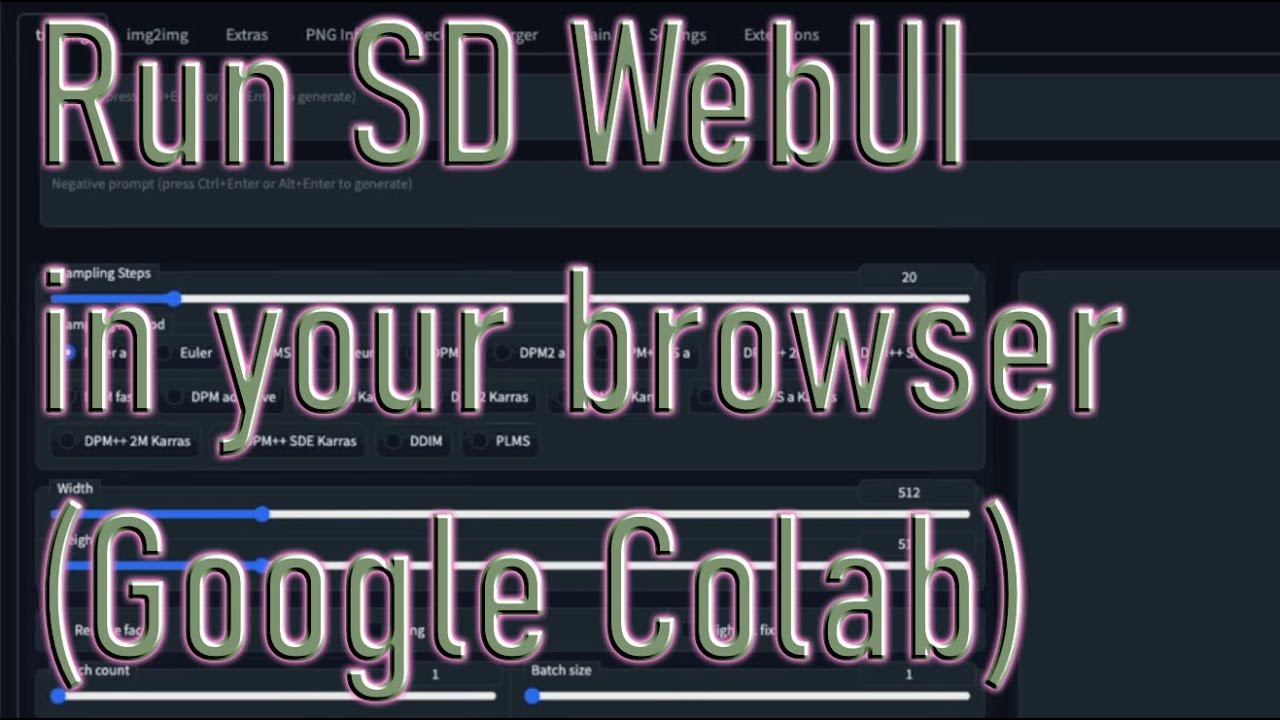 How to set up Stable Diffusion online? (Google Colab) (Outdated)