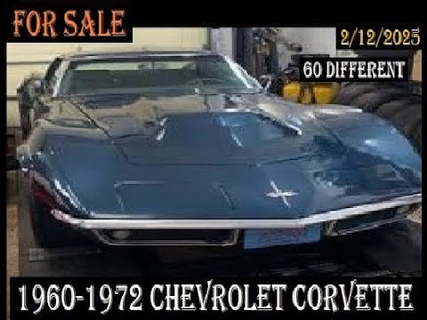 BRIAN BEALER is Roundem Up FOR SALE 60 Different 1960 1972 Chevrolet Corvette