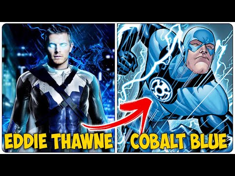 THE FLASH Season 7 Eddie Thawne As Cobalt Blue
