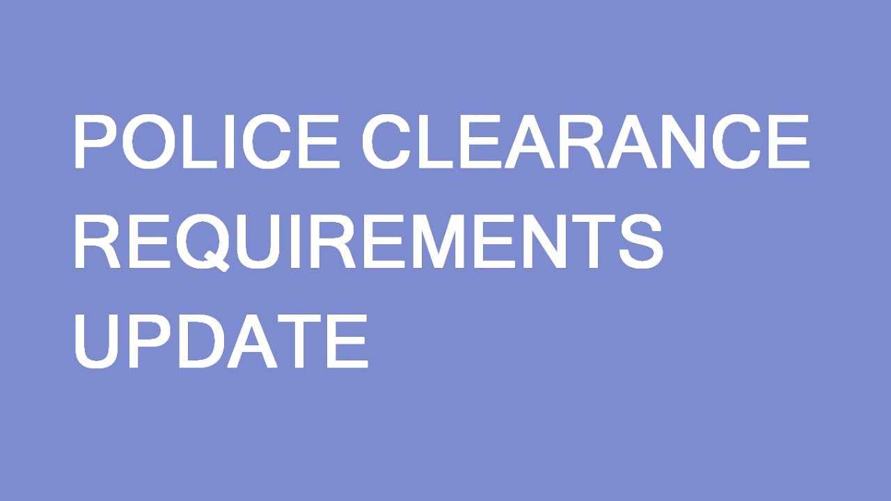 UPDATE: Police clearance certificate for immigration to Canada. LP Group