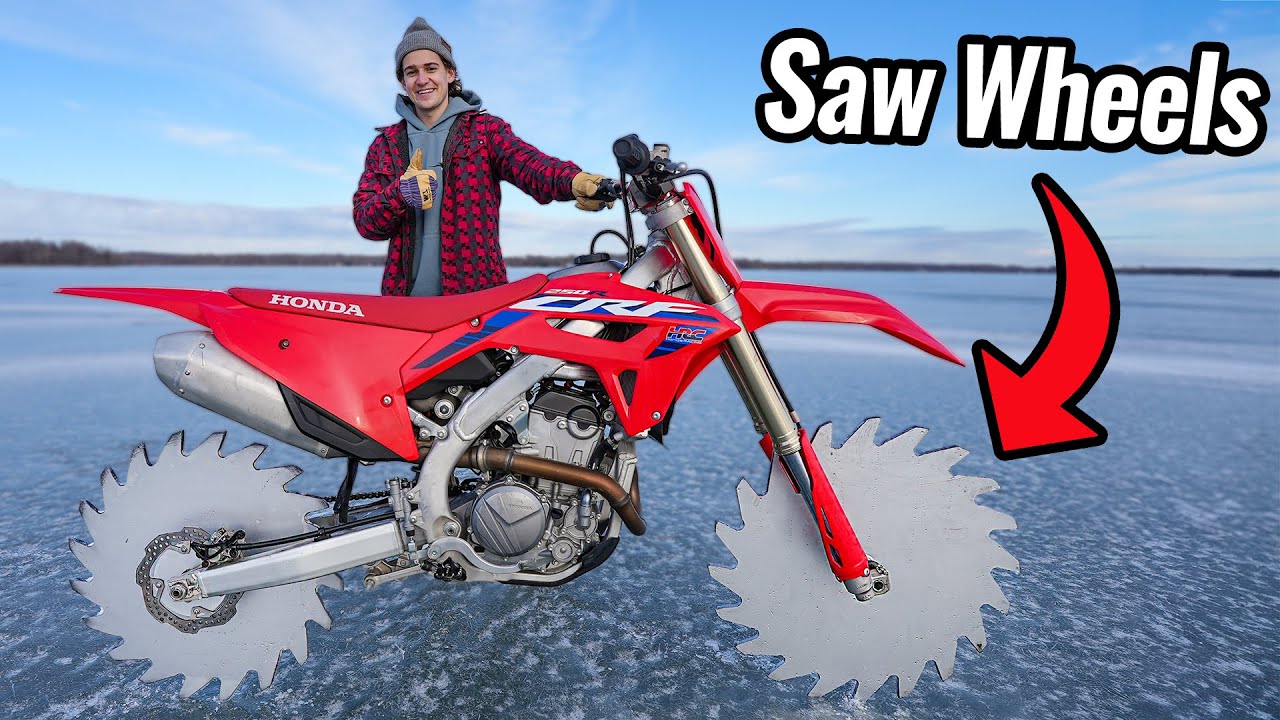 Saw Blade Dirt Bike Wheels