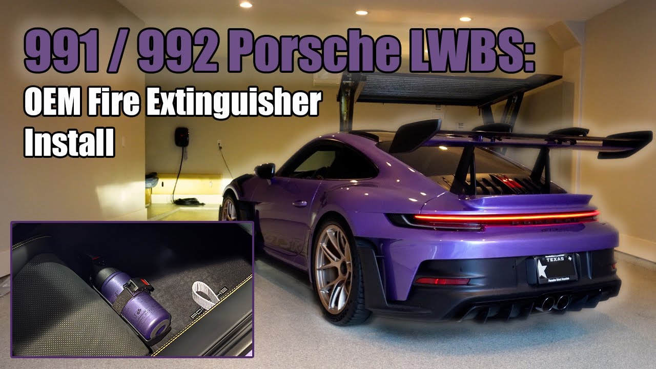 OEMExtinguisher's Porsche 991/992 LWBS Installation