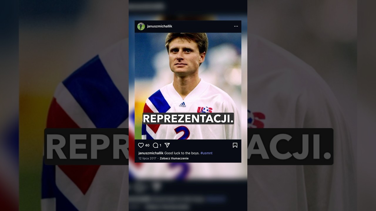 POLAK W REPREZENTACJI USA - JANUSZ MICHALLIK I JEGO HISTORIA
