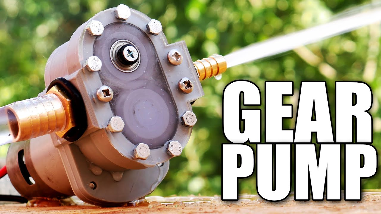 External GEAR PUMP - 3D Printed