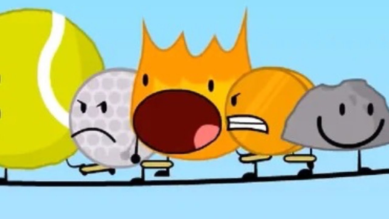 Everytime Firey Had A Fear Of Heights In BFDI