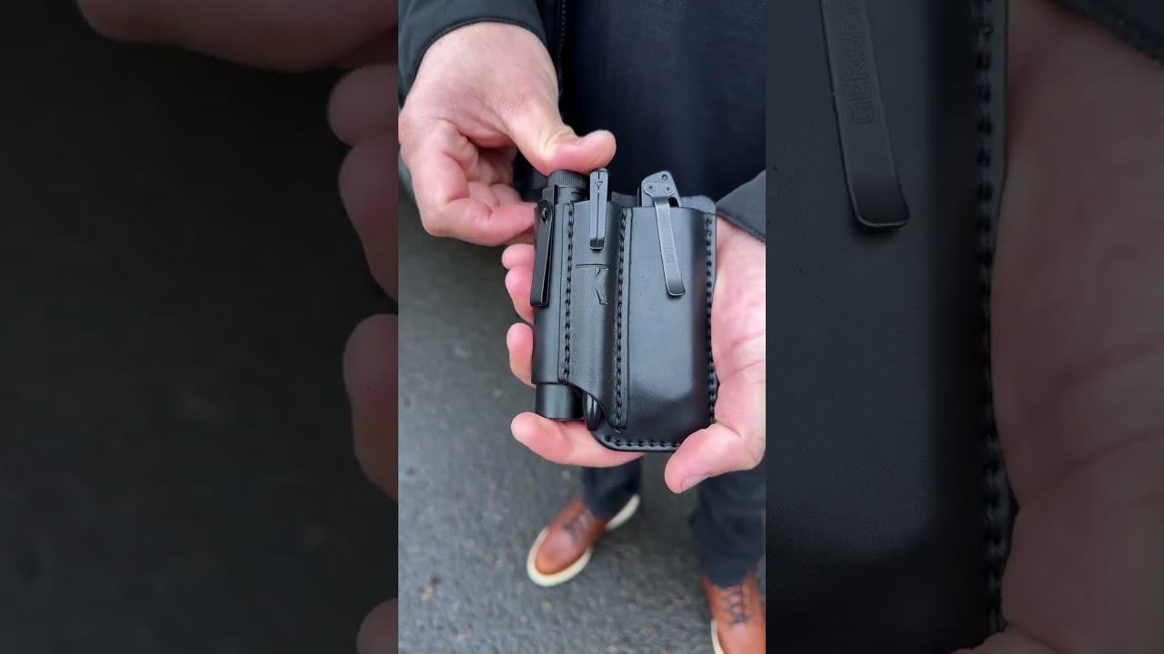 Everyday Carry with Purpose - EDC your favorite tool + flashlight with the Standard Jax T Tux Clip