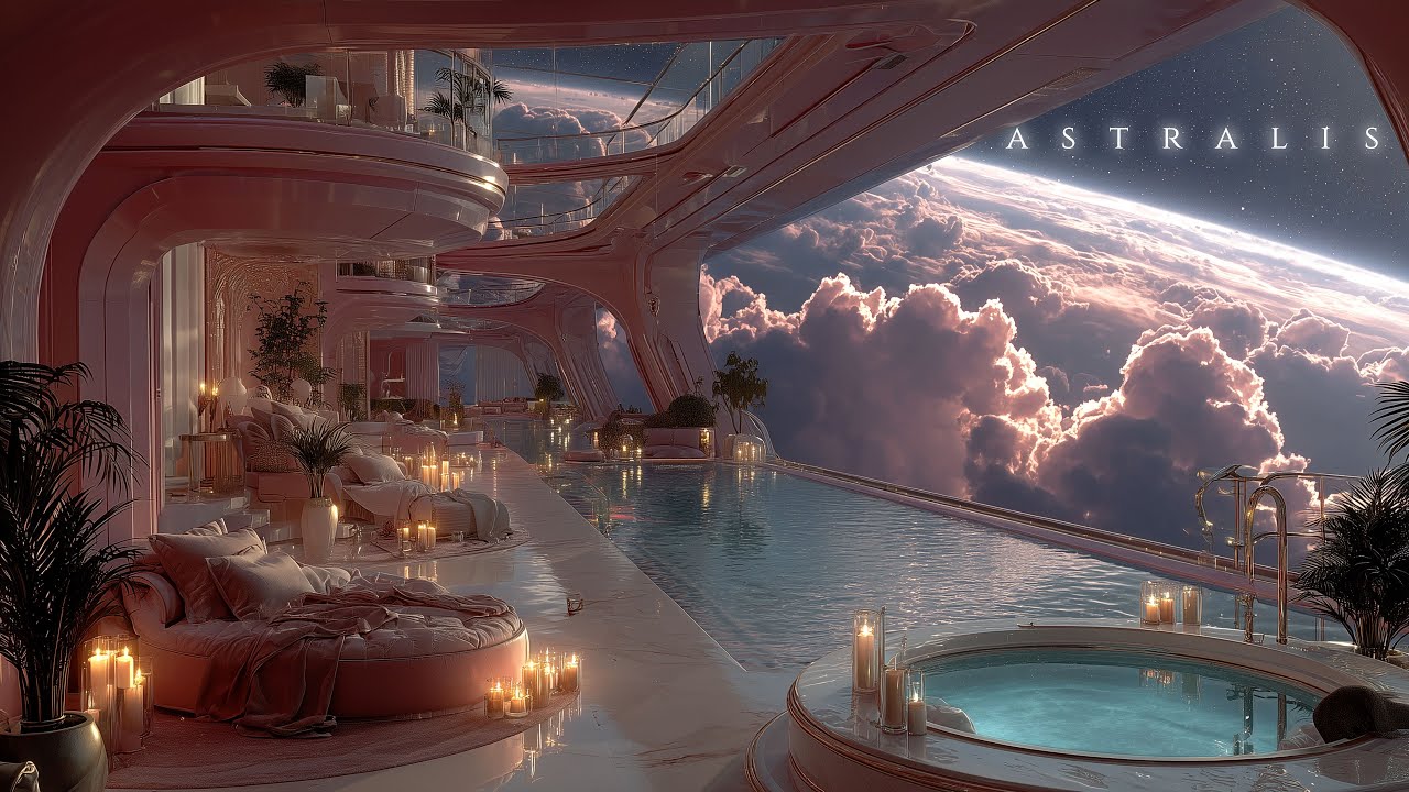 Astralis ⧫ Celestial Spa Soundscape ⧫ Tranquil SciFi Ambient for Focus & Stress Relief