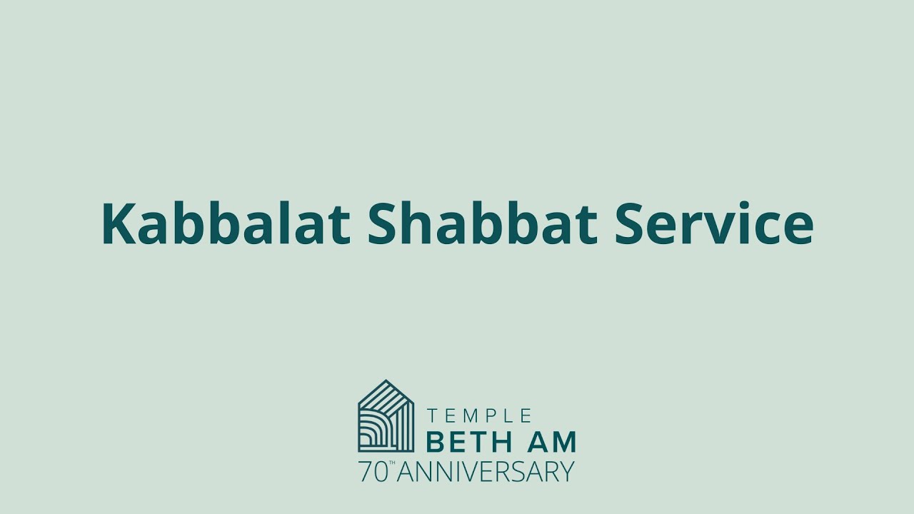 4/10/26 Shabbat Evening Service