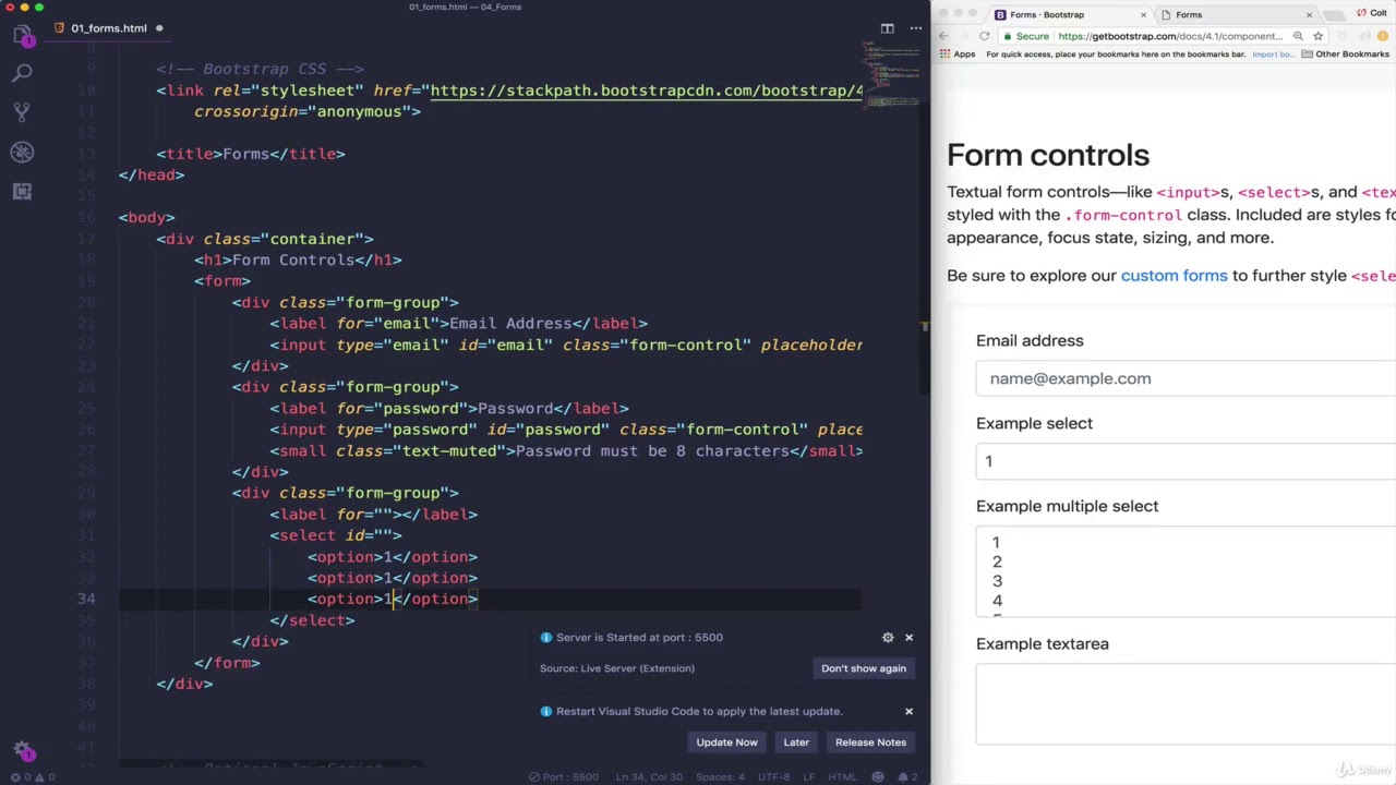 Bootstrap 4 Forms & Buttons | BOOTSTRAP 4 TUTORIAL || #TheWebSeeker || #WebDesigning #Bootstrap