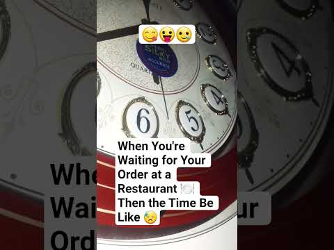 When You're Waiting for Your Order at a Restaurant π½οΈ Then the Time Be Like π #shorts #funny #comedy