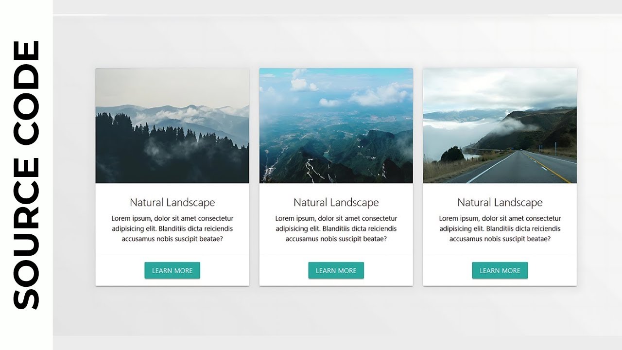 Materialize Responsive Cards with Image | Responsive Web Design