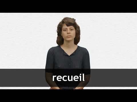 English Translation of “RECUEIL” | Collins French-English Dictionary