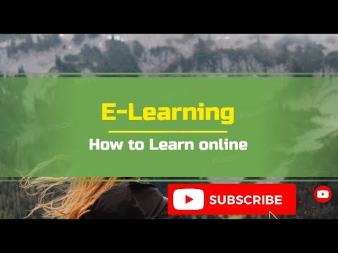 What is e-learning in hindi
