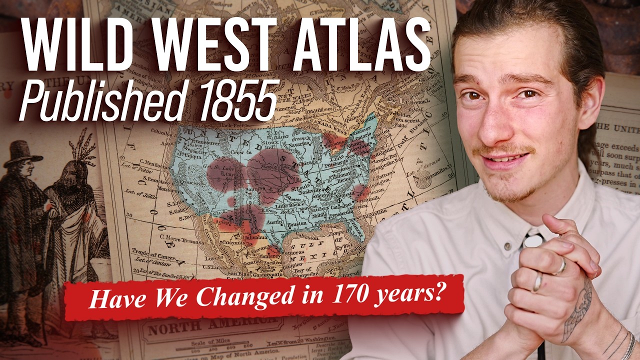 The United States in 1855: Exploring a Forgotten Atlas of the Wild West