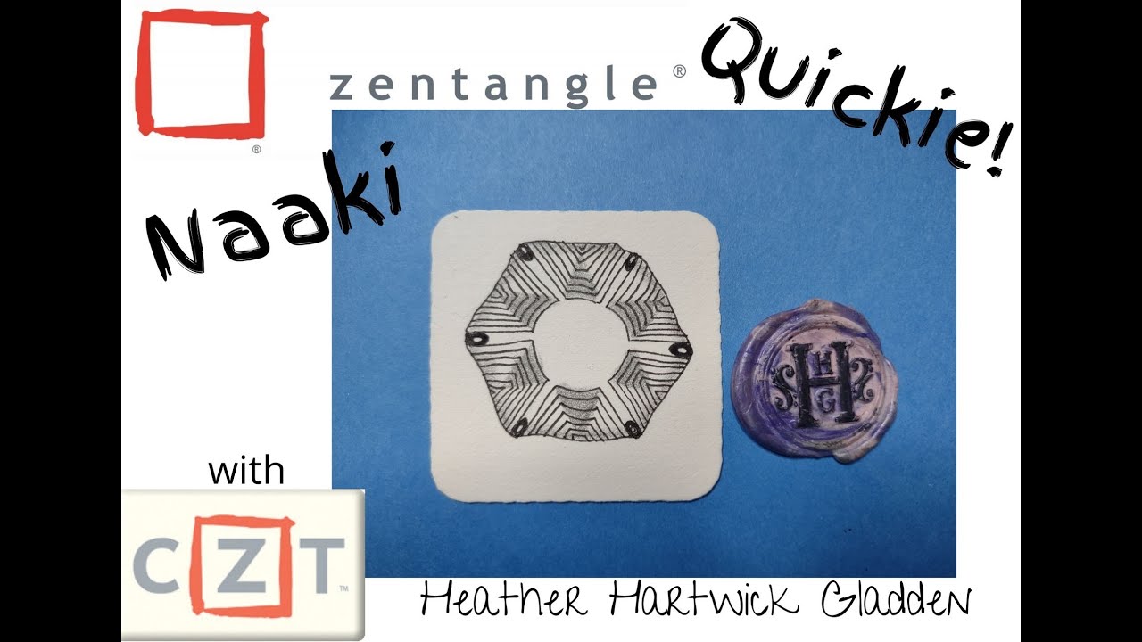 Zentangle® Quickie: Naaki
