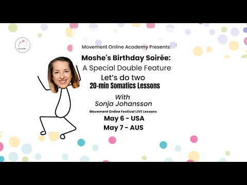 LIVE 20-Min Awareness Through Movement® Lesson | Asymmetrical Harmony with Sonja Johansson