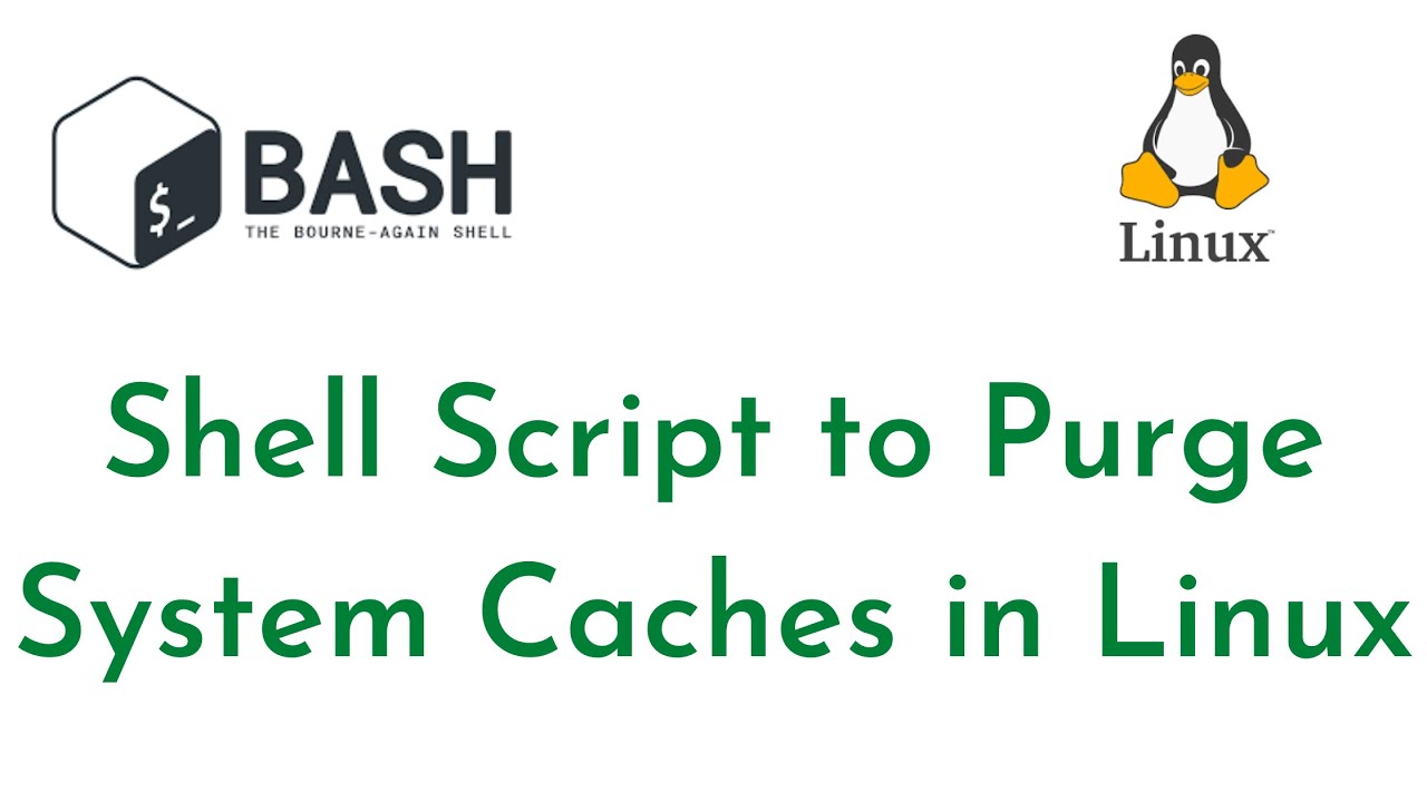 Shell Script to Purge System Caches in Linux | How to clear RAM cache/buffer In Linux | Shell Script