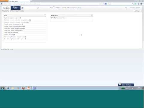 Alma Resource Sharing ARTEmail and Email