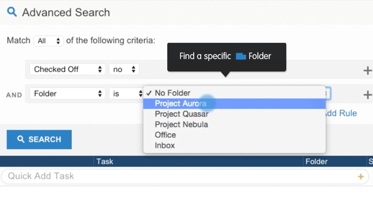 How-To: Searching Tasks