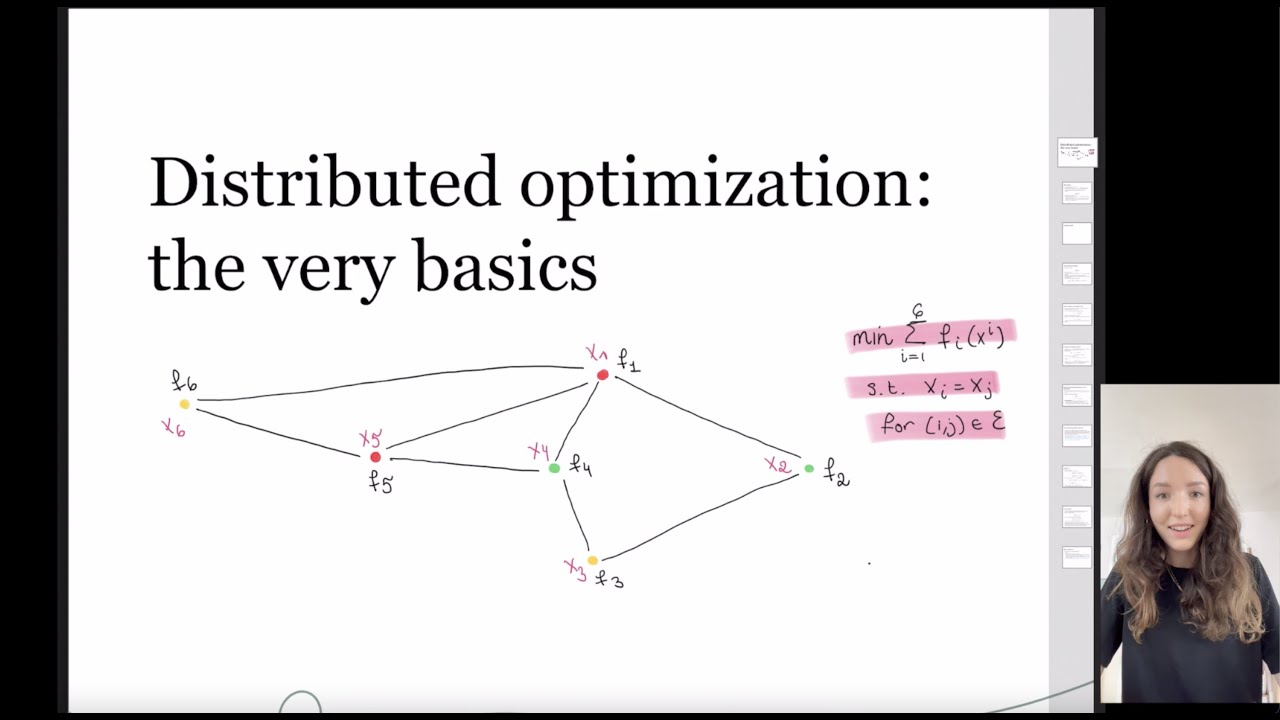 A very, very basic introduction into distributed optimization