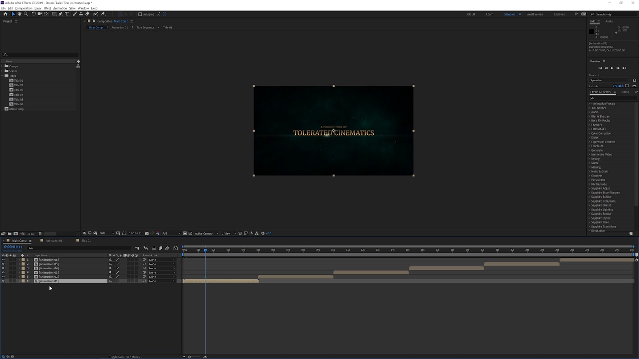 How To Edit a Title and Text In An After Effects Template - Quick & Easy